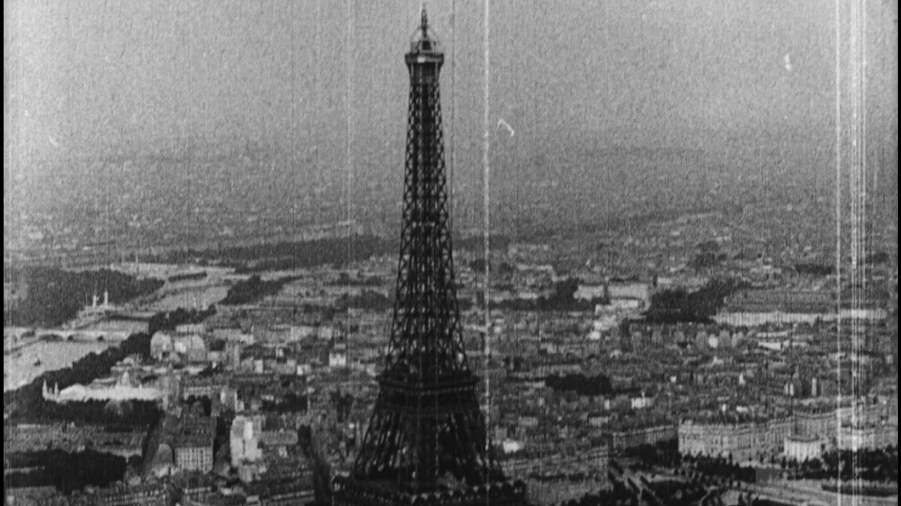 PARIS A VOL D’OISEAU, 1912 - YouTube