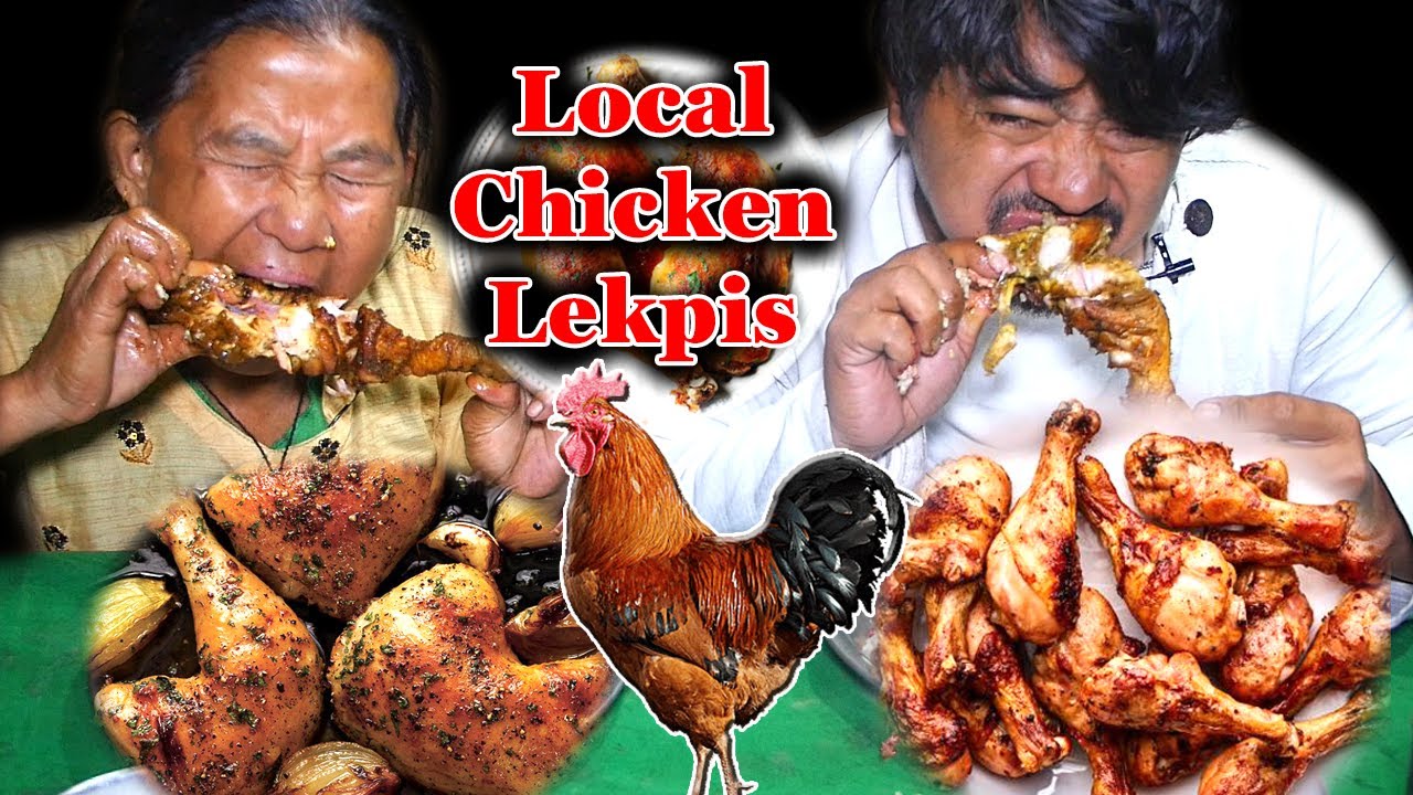 Bhuwan Eats Chicken leg piece mukbang 🍗 chicken leg piece challenge 🍖 ...