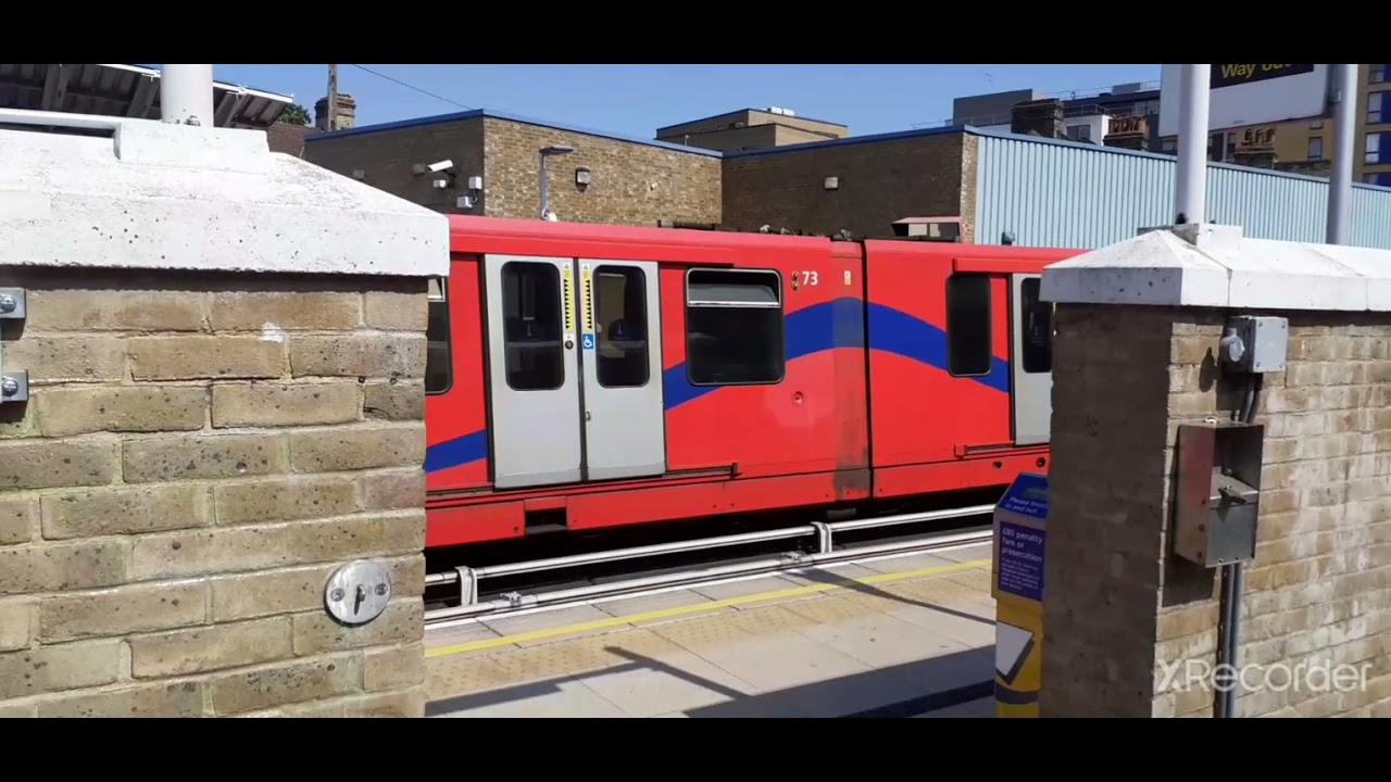 dlr at elverson road - YouTube