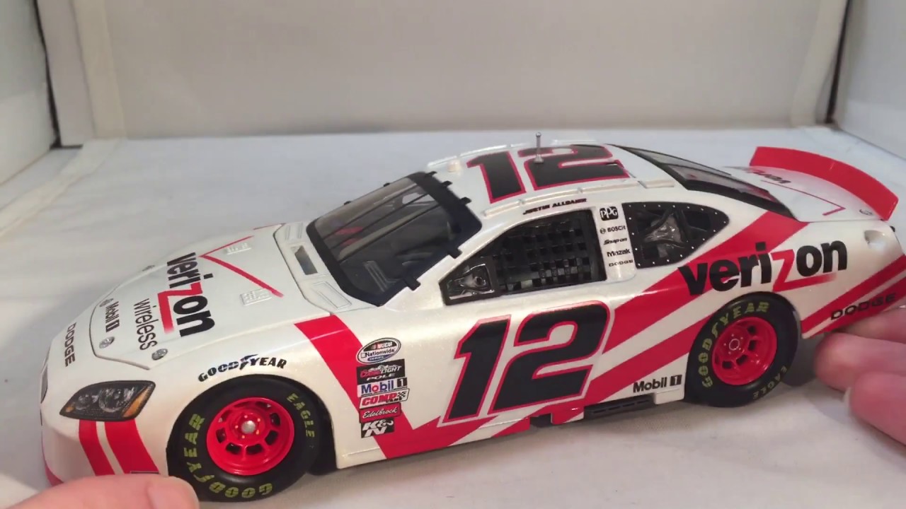 Review: 2010 Justin Allgaier #12 Verizon Wireless White Dodge 1/24 CFS ...