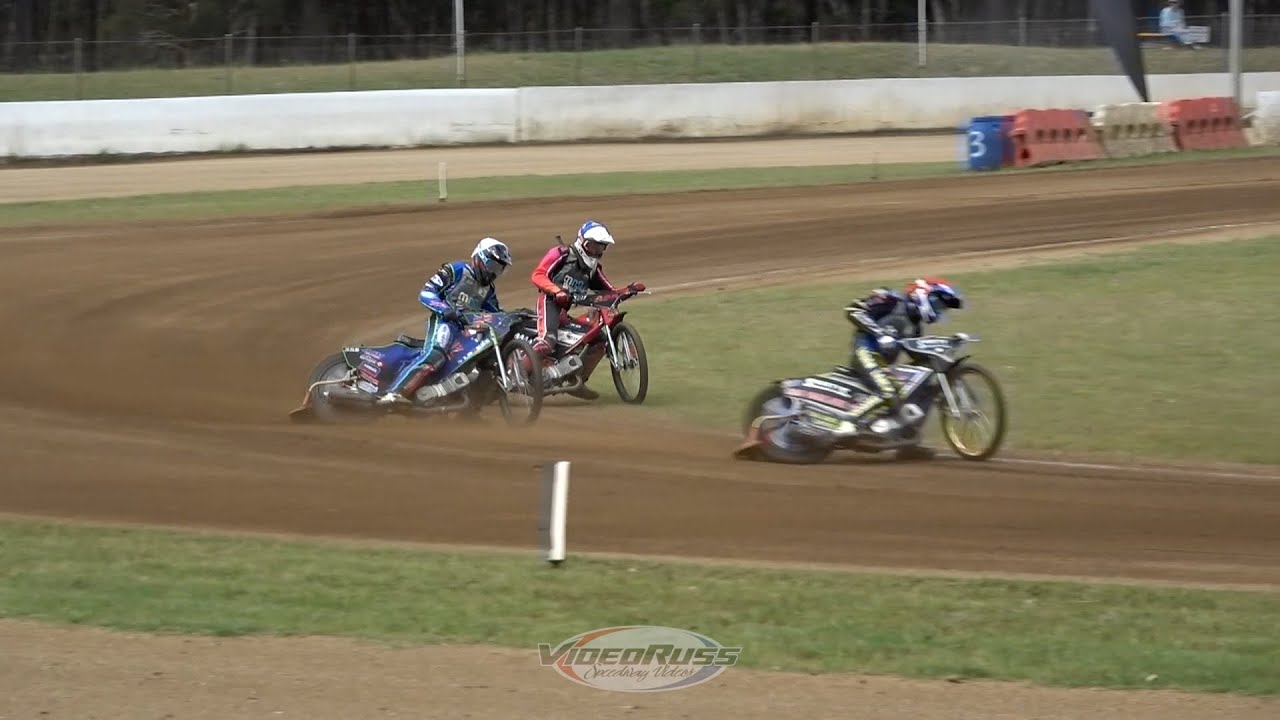 NSW U21 500cc Speedway Solo Championship Round 2 Heats 4 - 6 Nepean ...