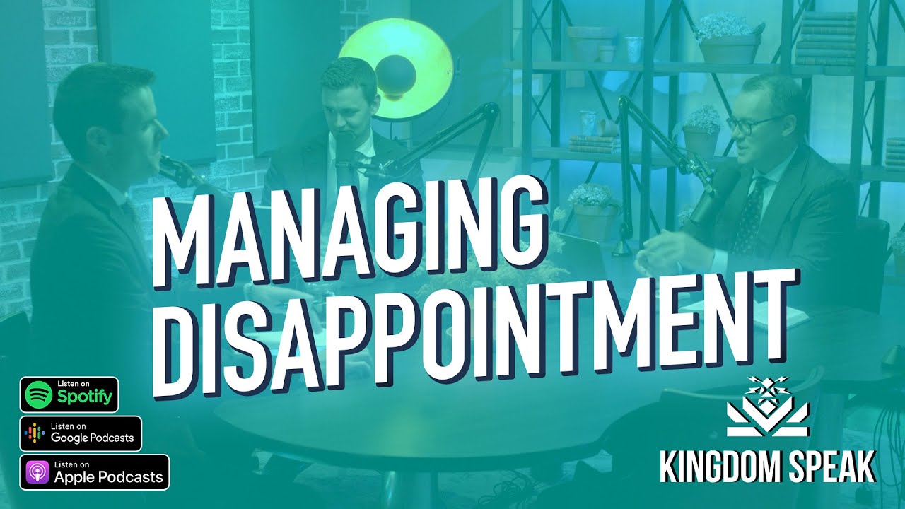 😞 Managing Disappointment - YouTube