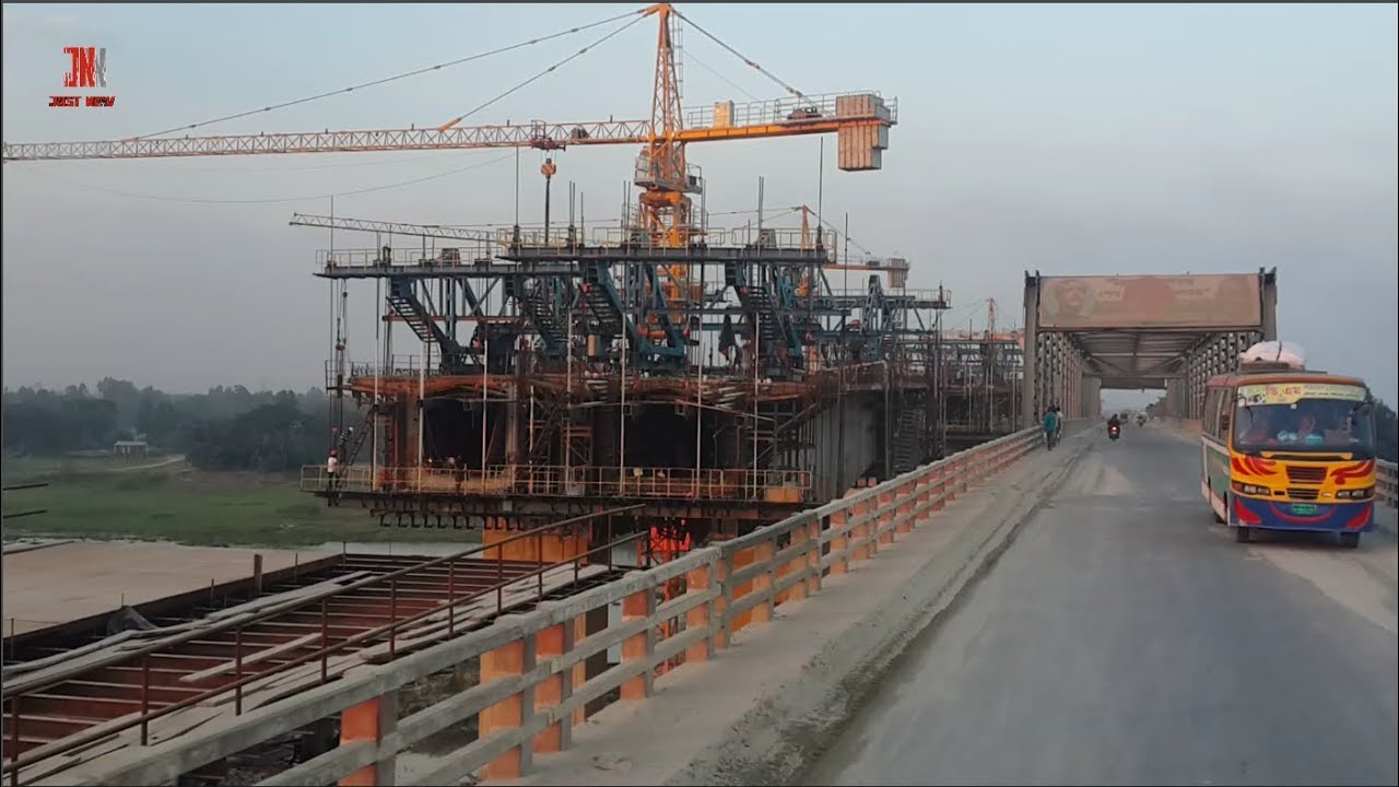 Padma Bridge Highway road work news | 02.12.2018 | Dhaka to Mawa ...