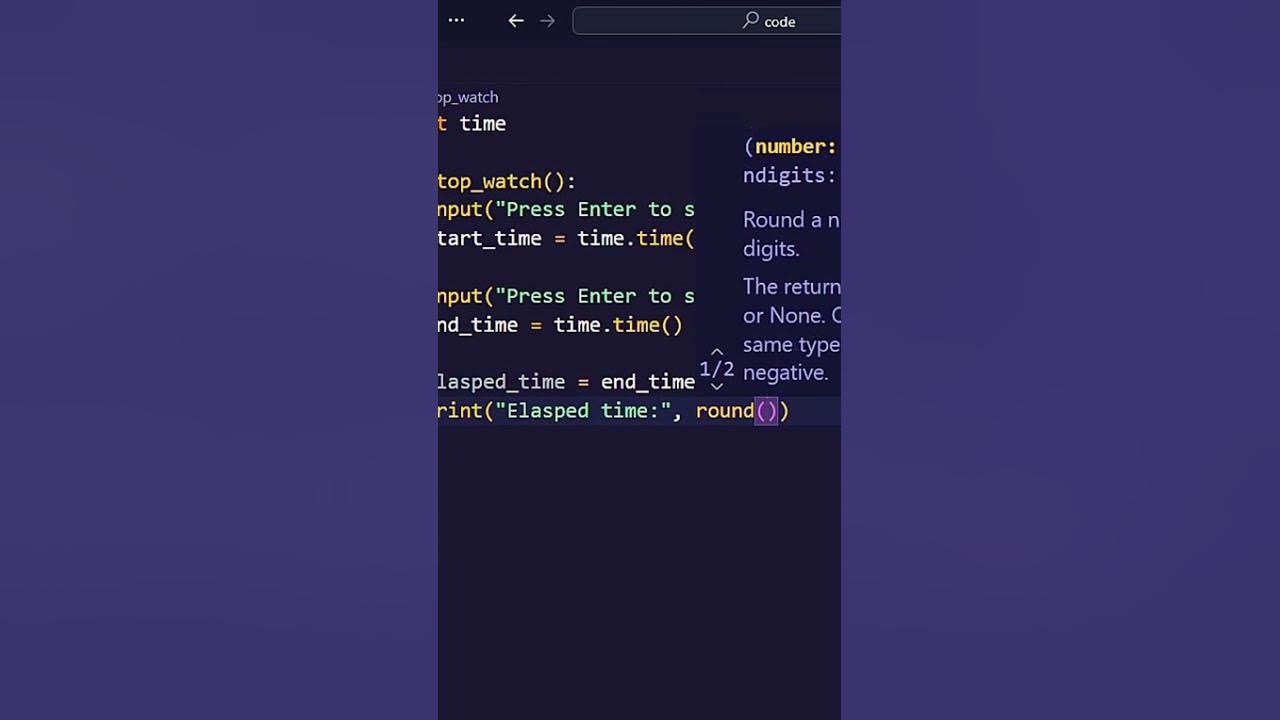 Stopwatch In 15sec Using Python Python Projects For Beginners Python Programming Coding