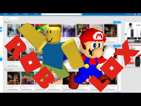 I Played Mario 64 In The Game Roblox - YouTube