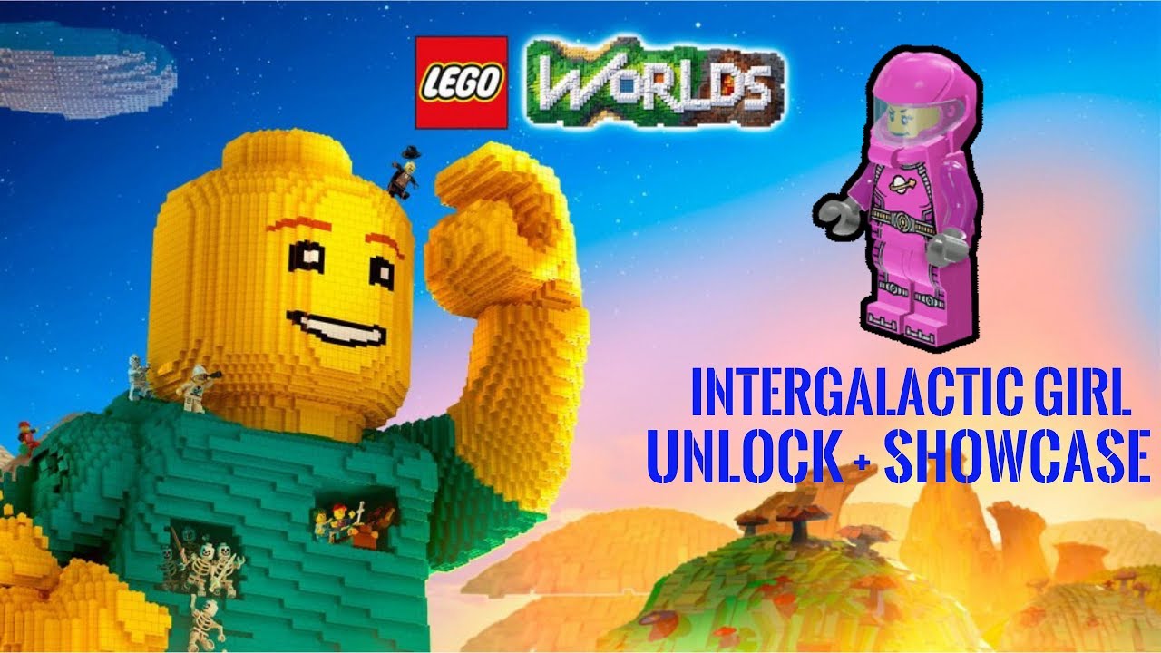 LEGO® Worlds - Intergalactic Girl - Showcase - YouTube