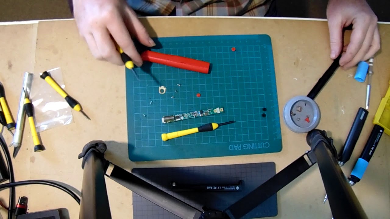 Pinecil disassembly and red shell assembly - YouTube