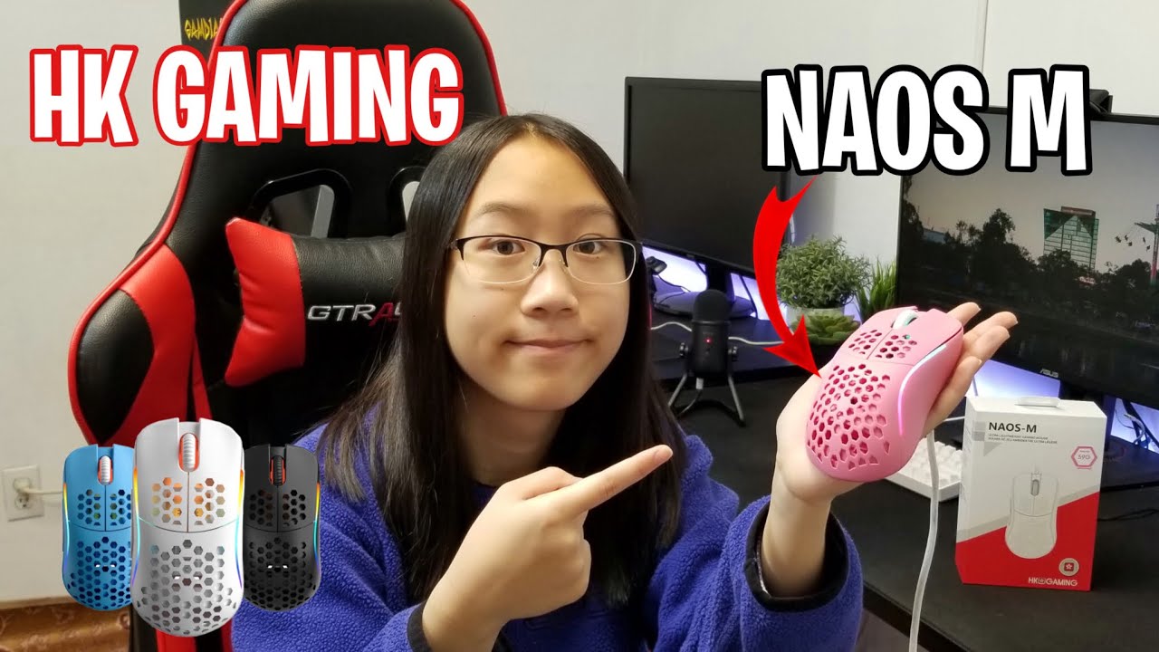 HK Gaming Naos M Lightweight Gaming Mouse - YouTube