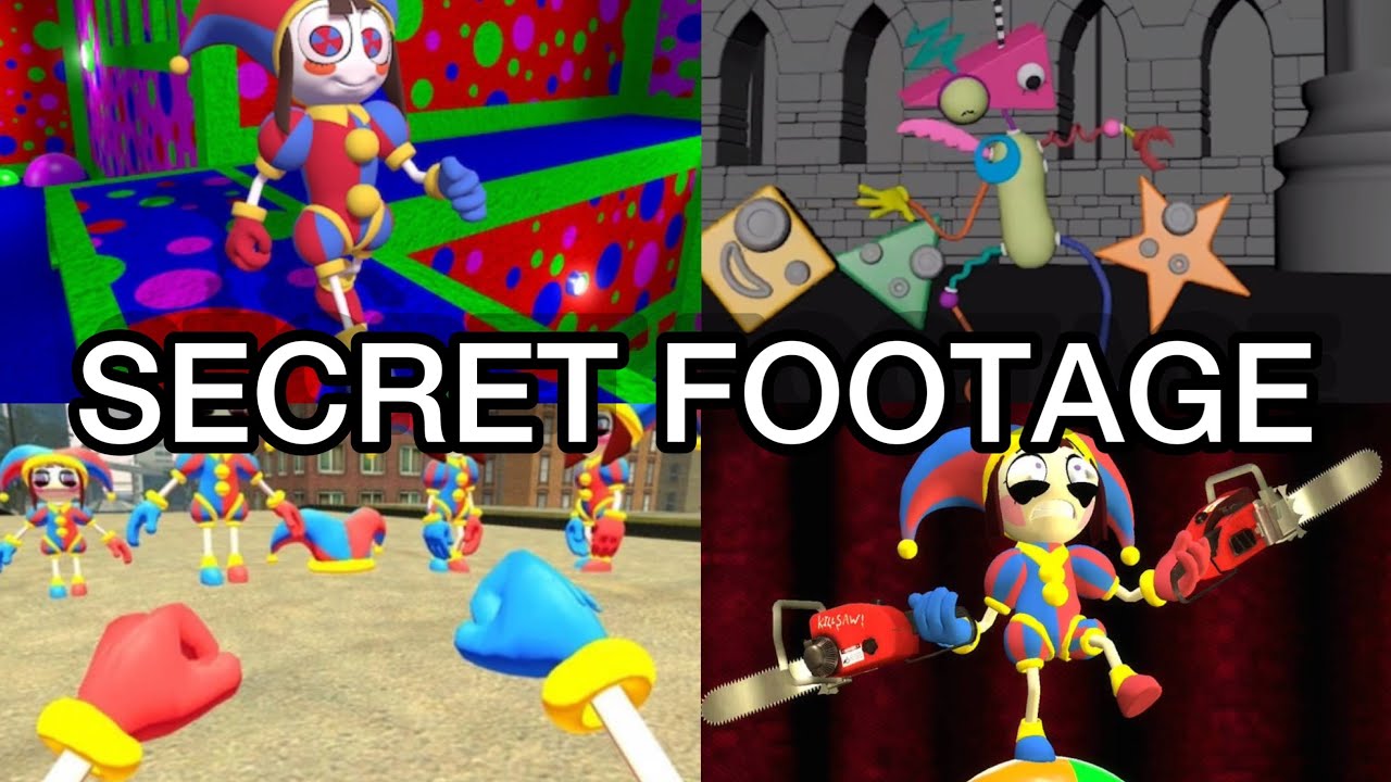 The Amazing Digital Circus SECRET Content & Behind the Scenes - YouTube