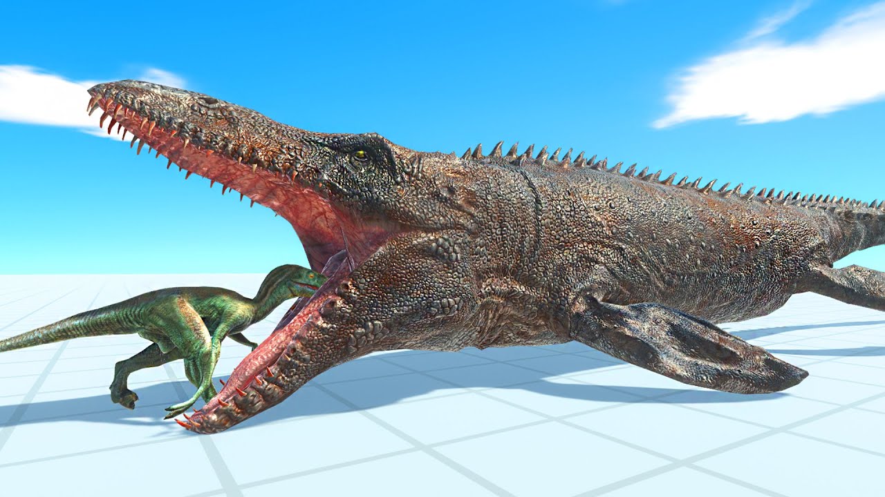 MOSASAURUS vs EVERY UNIT (All Dinosaurs, Infernals, Primates) - Animal ...