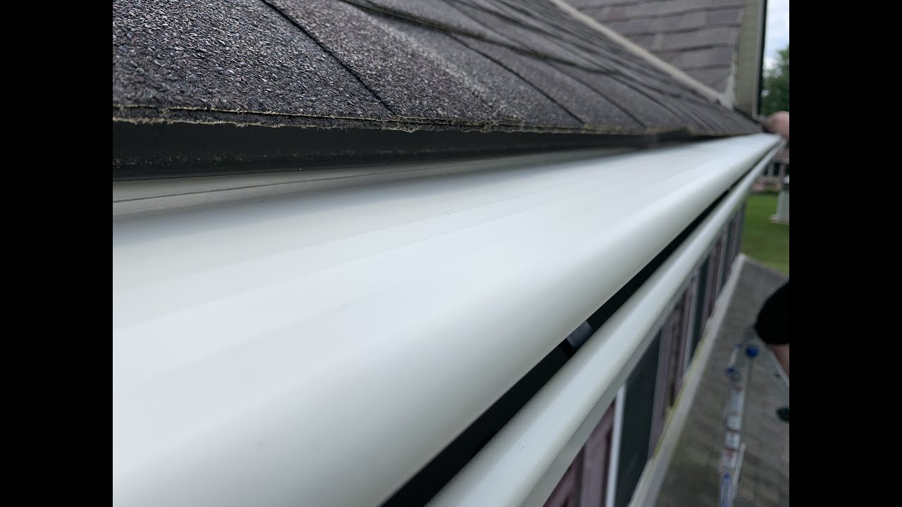 K- Guard Leaf Free Gutter System - YouTube