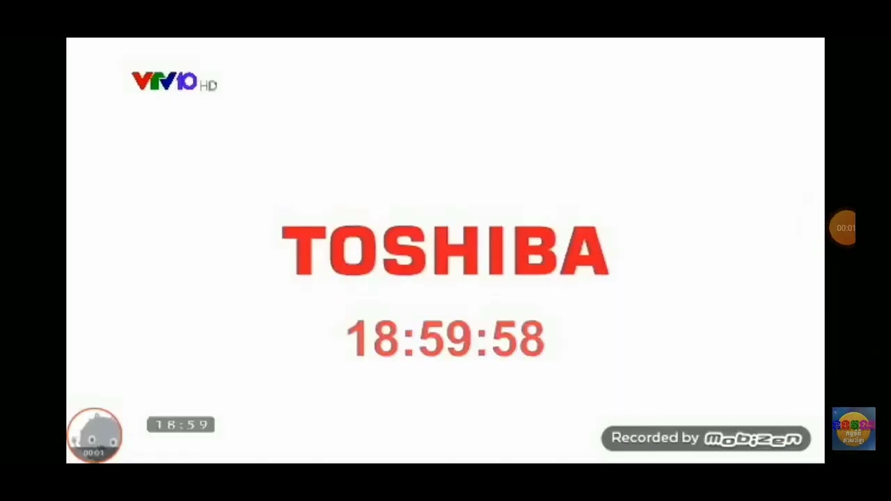 Time Signal 19h Toshiba - YouTube