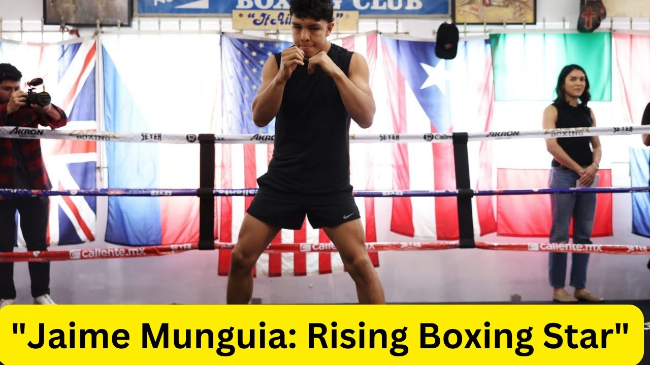 "Jaime Munguia: Rising Star in Boxing" #JaimeMunguia #Boxing # ...