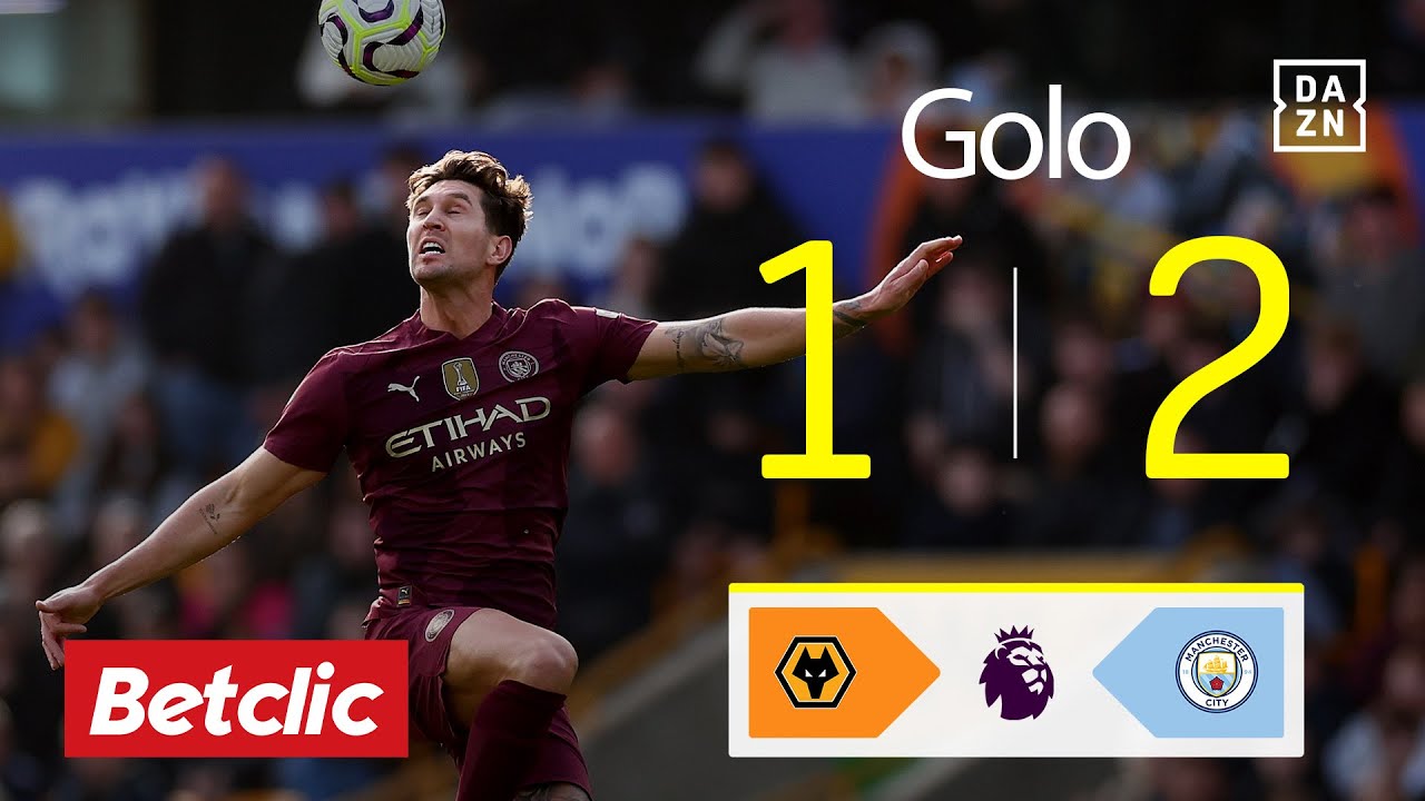 Golo de John Stones | Wolves 1-2 Man City | Premier League 24/25 - YouTube