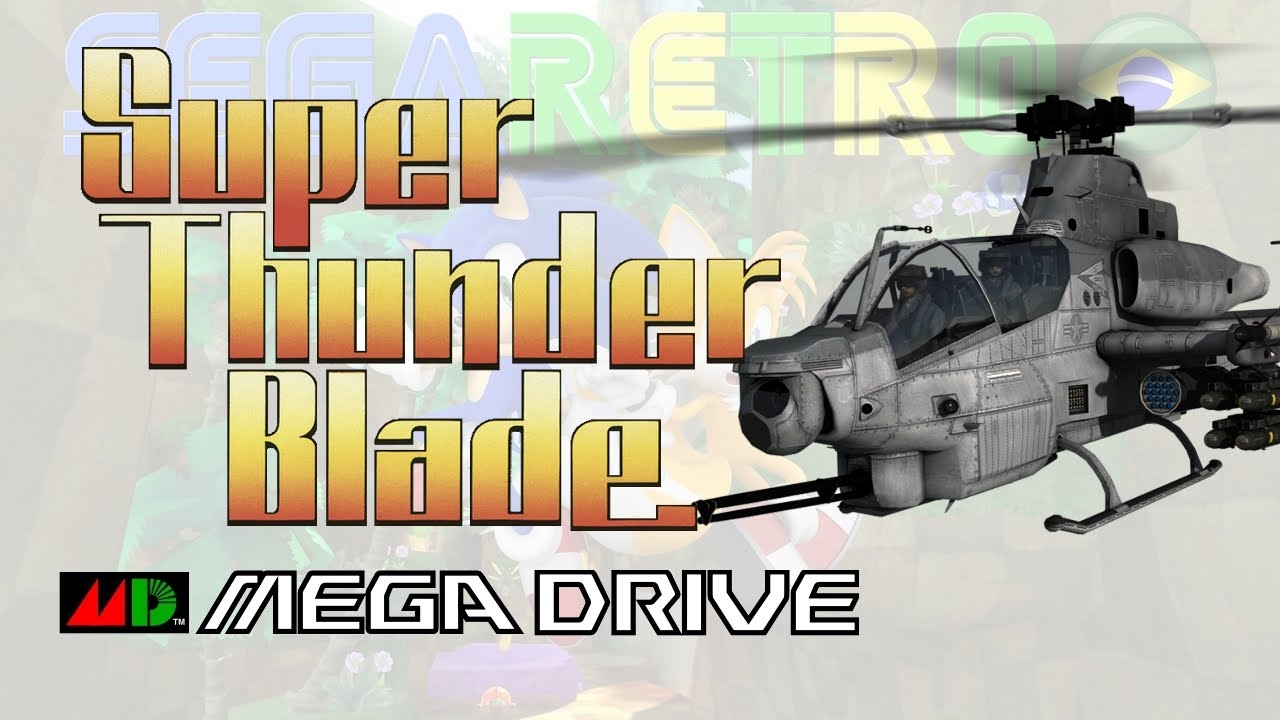 Super Thunder Blade - Mega Drive - Review - YouTube