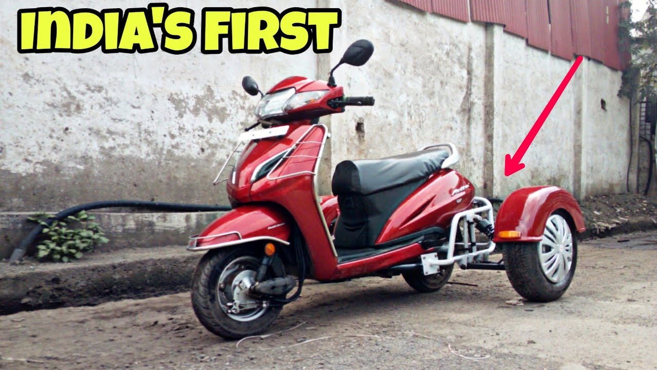 India's First Modified Honda Activa 5G For Physically Challenged By ...