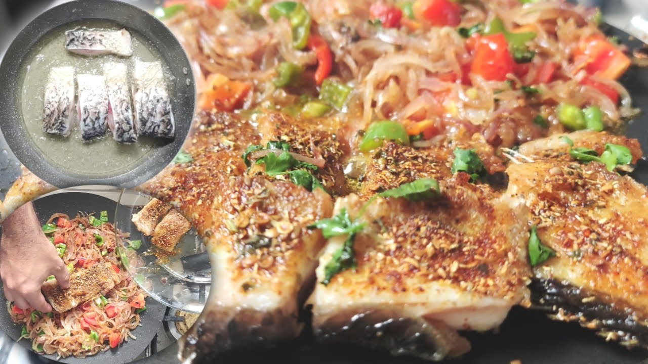 Famous Sindhi Fish Fry Recipe | Tawa Fish Onion | Mashli | Zaikedar ...