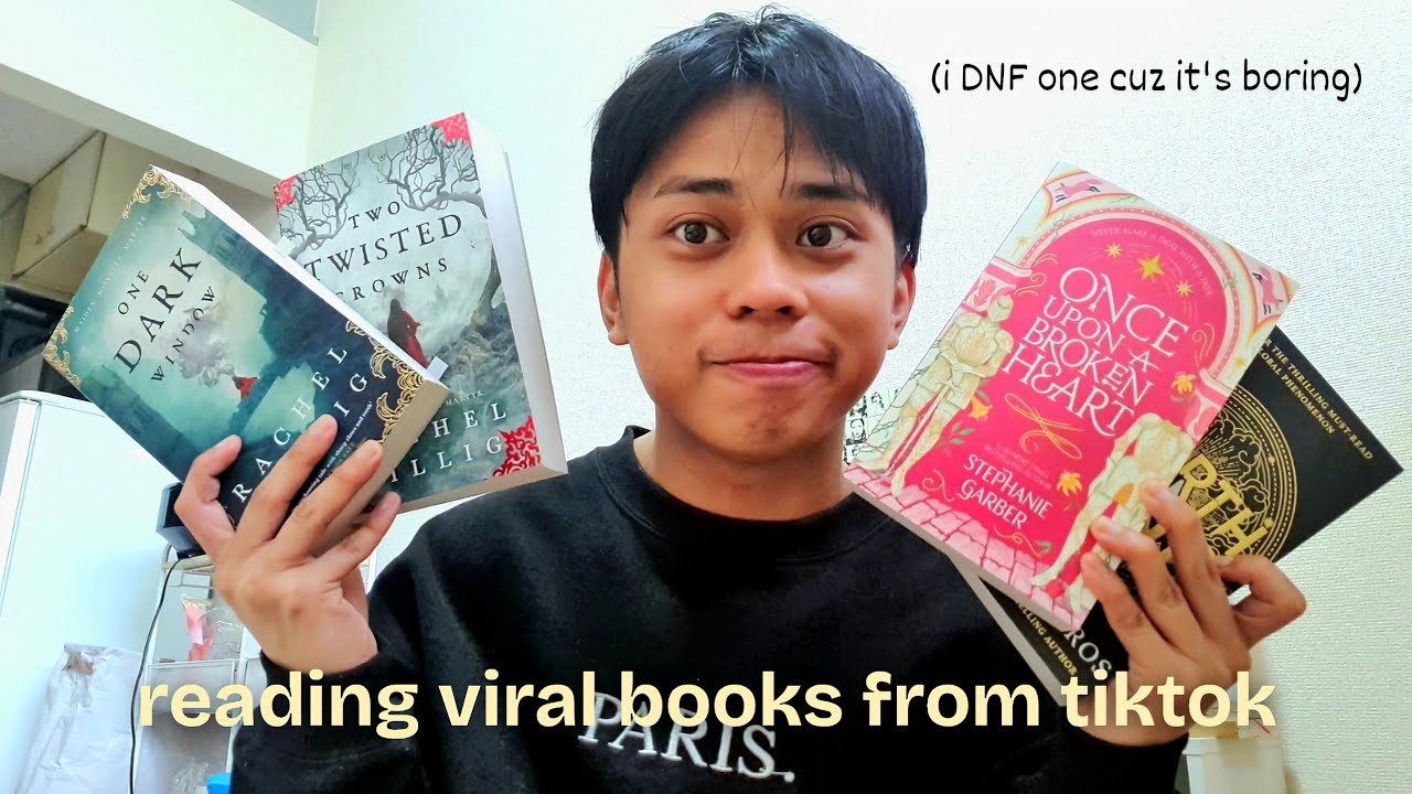 reading viral fantasy books from tiktok 🧚‍♂️🦄🎀 - YouTube