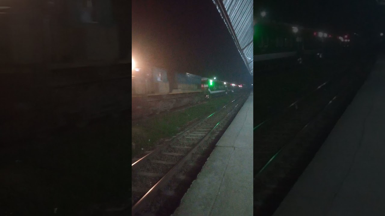 Upaban Express 740 Sylhet to Dhaka Time 23.40 Bangladesh - YouTube
