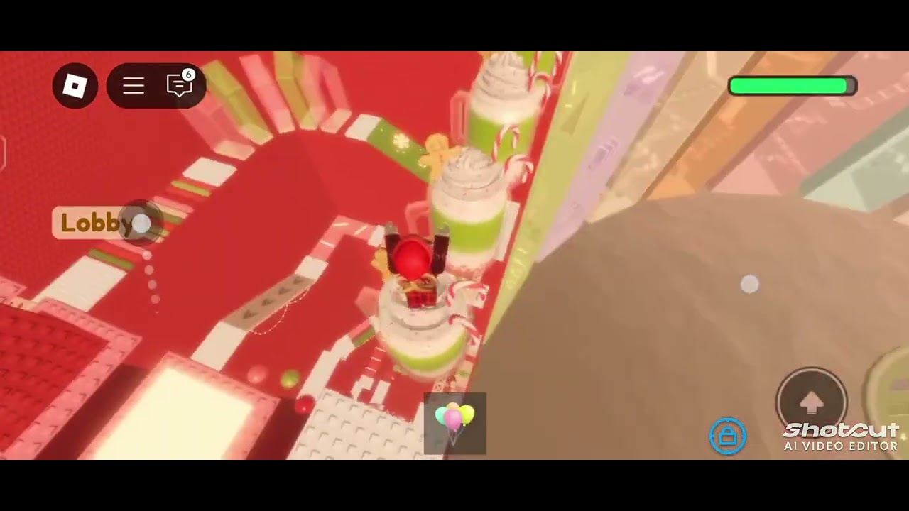 boba tea obby part 2 candy cane part - YouTube