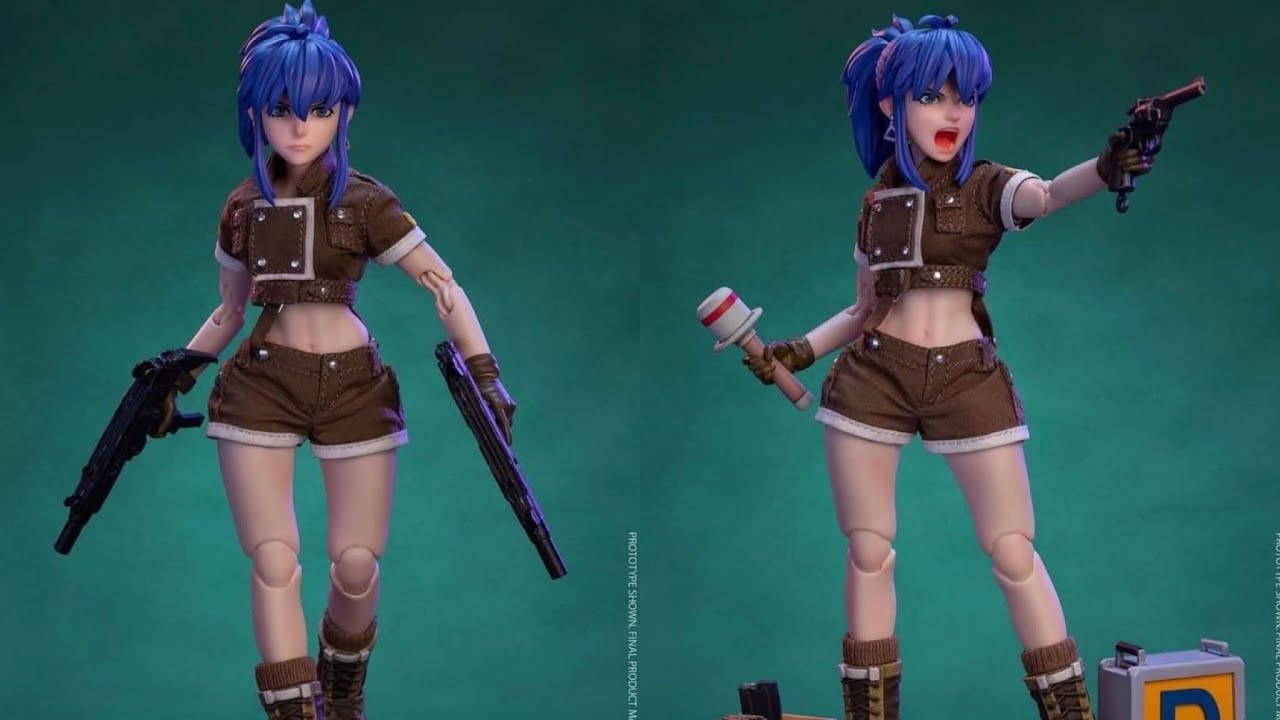 New Metal Slug Leona action figure revealed by snk preorder info - YouTube
