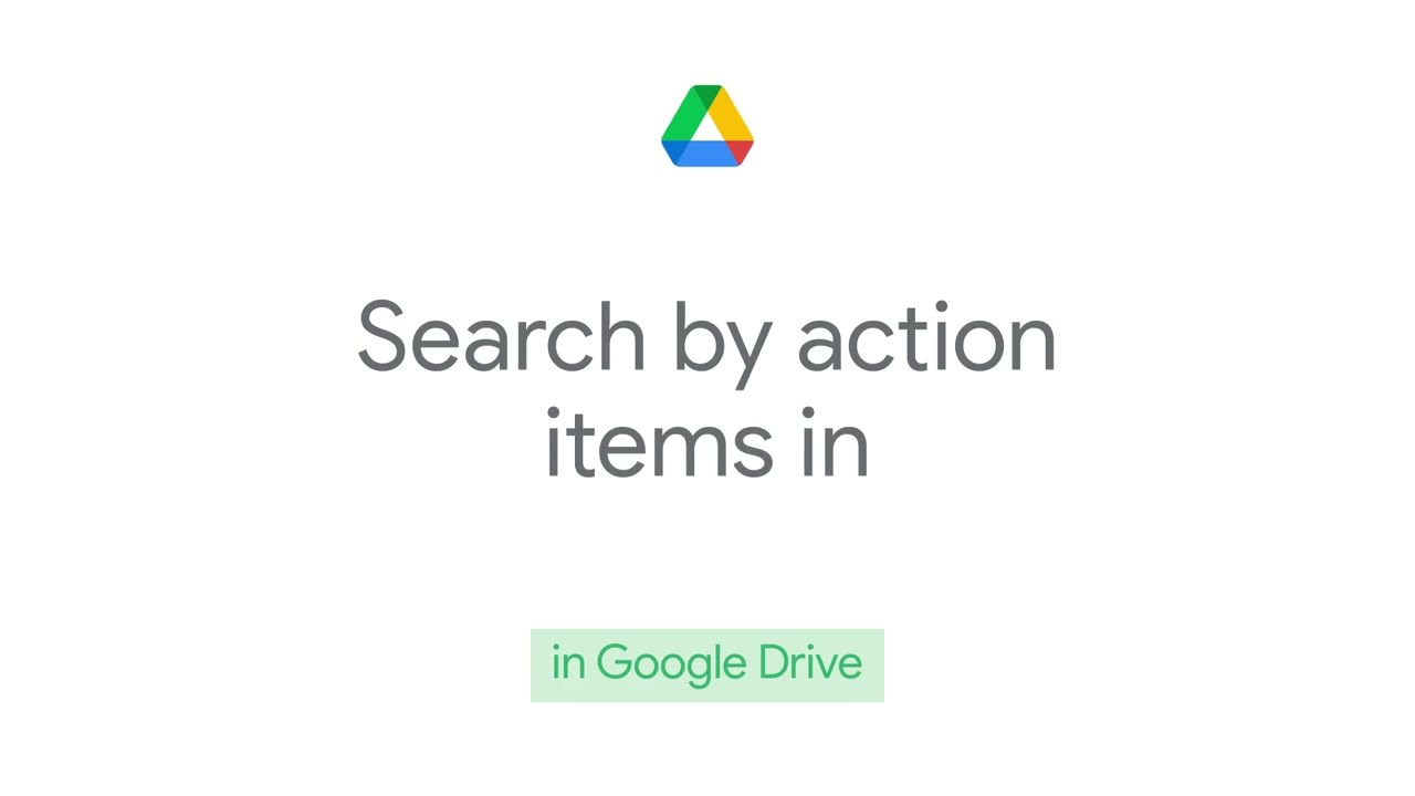 How To Search By Action Items In Google Drive YouTube How To Search By Action Items In Google Drive YouTube