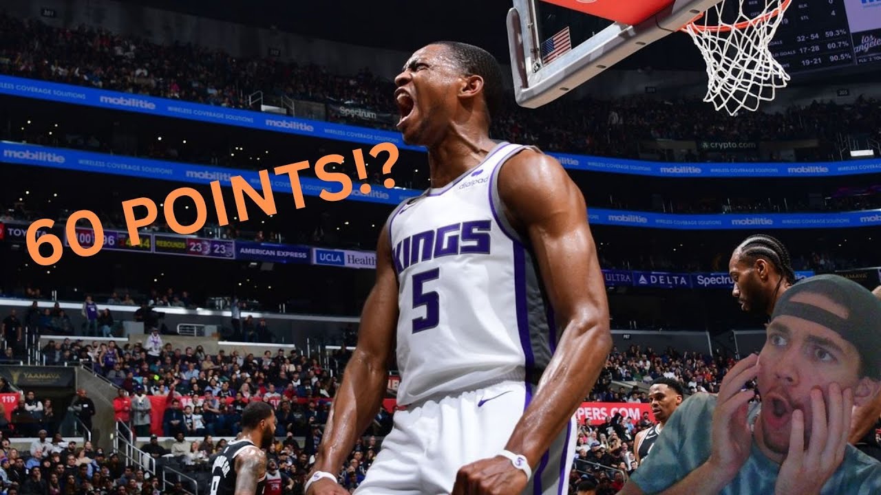 DE'AARON FOX DROPS 60 POINTS in EPIC Performance! - YouTube
