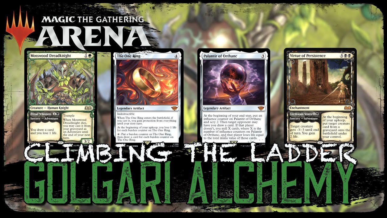 Alchemy Ladder | Golgari | Magic the Gathering | Arena - YouTube