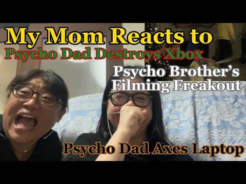 Mom Reacts to Psycho Dad Destroys Xbox & Psycho Brother’s Filming ...