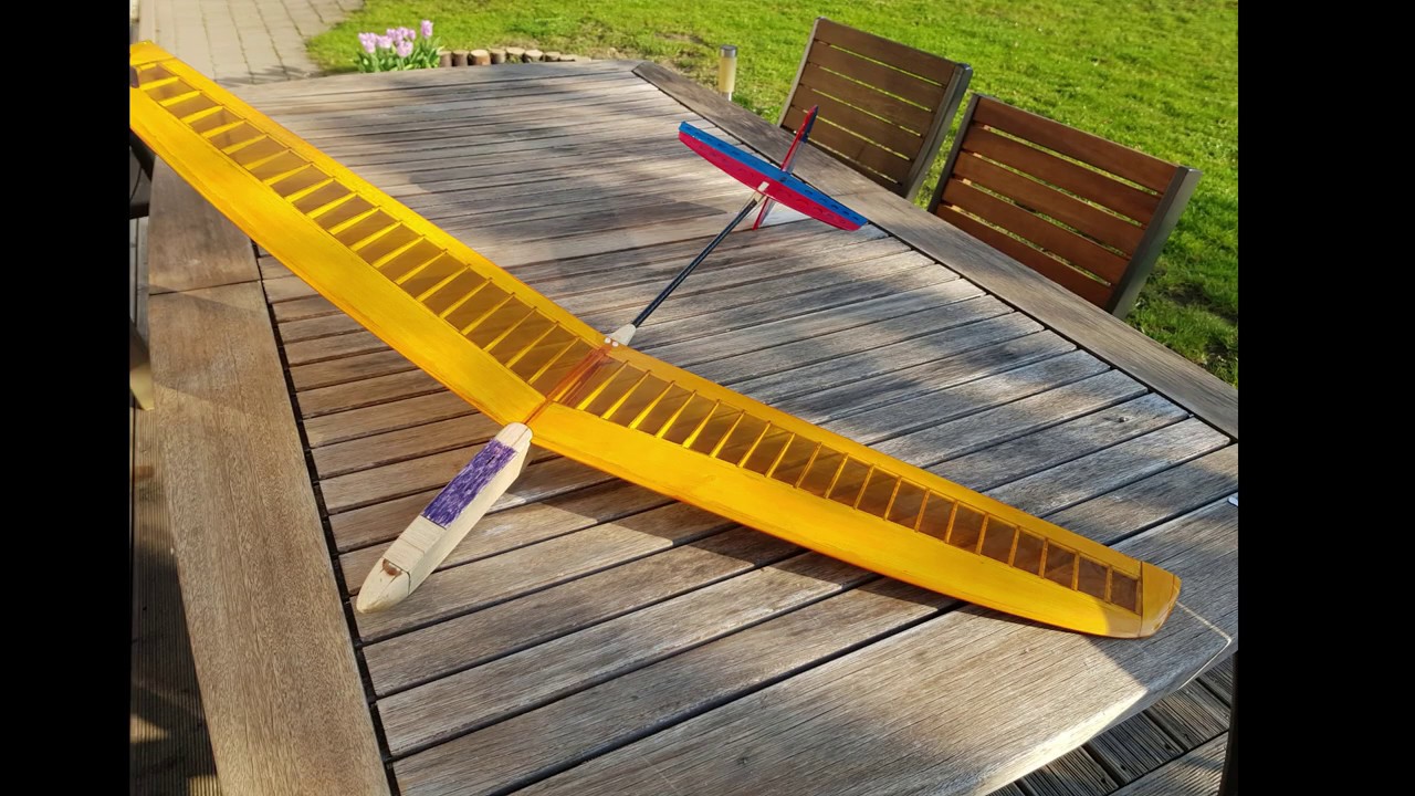 Spinnin Birdy - F3K rc model - YouTube