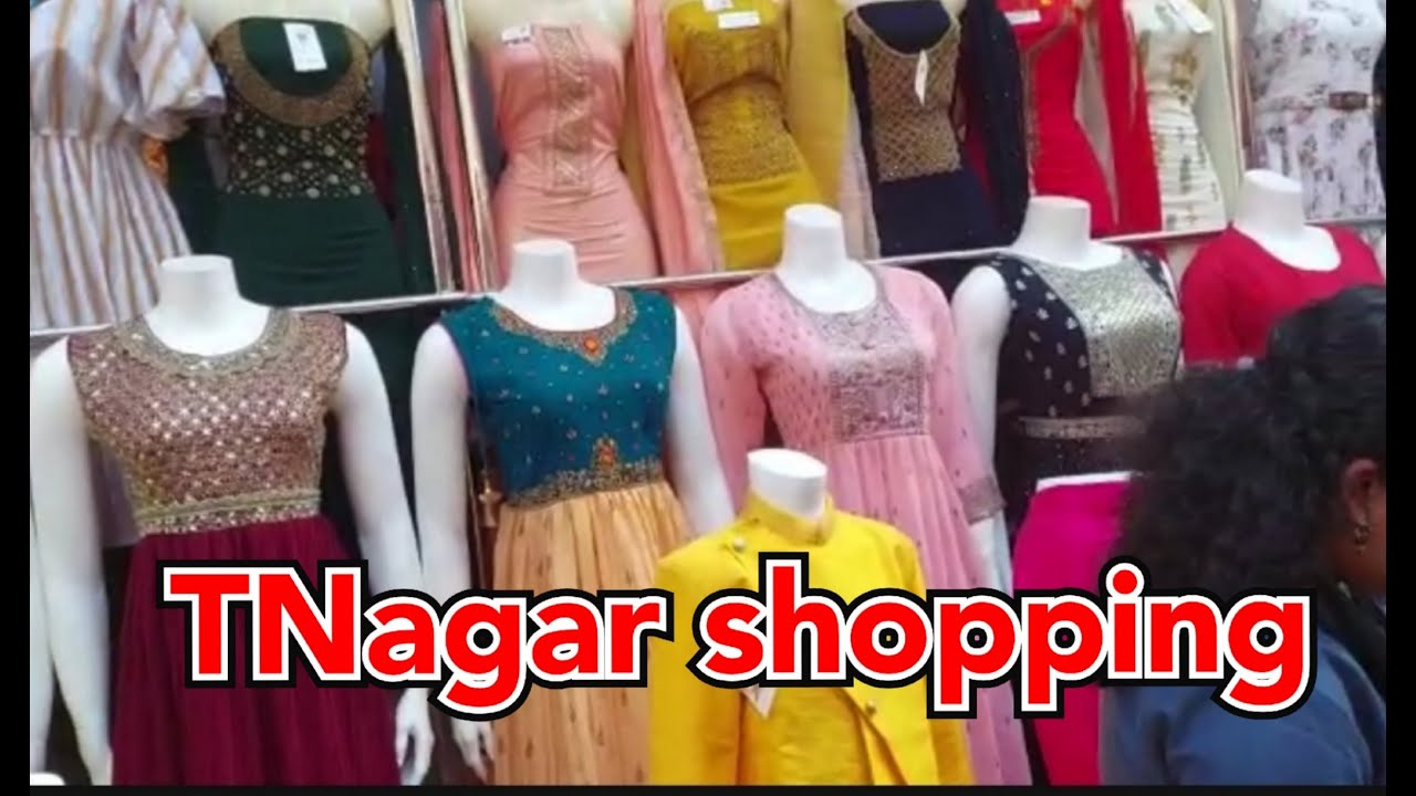 T Nagar street shopping chennai/This place to purchase dresses etc in a cheaprate ...