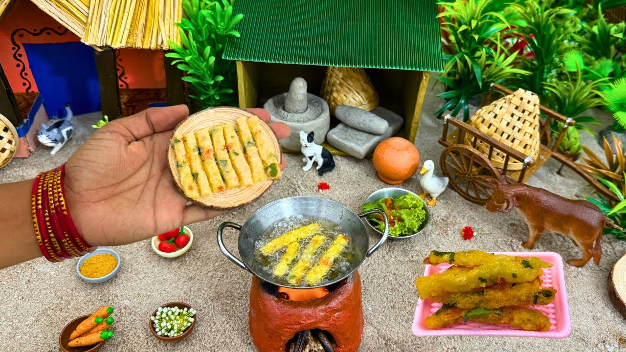 Potato French Fries 🍟 | Miniature Potato Stick | How to Make Potato Fry ...