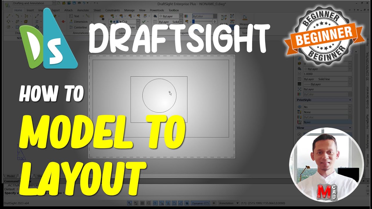 Draftsight How To Model To Layout YouTube draftsight-how-to-model-to-layout-youtube