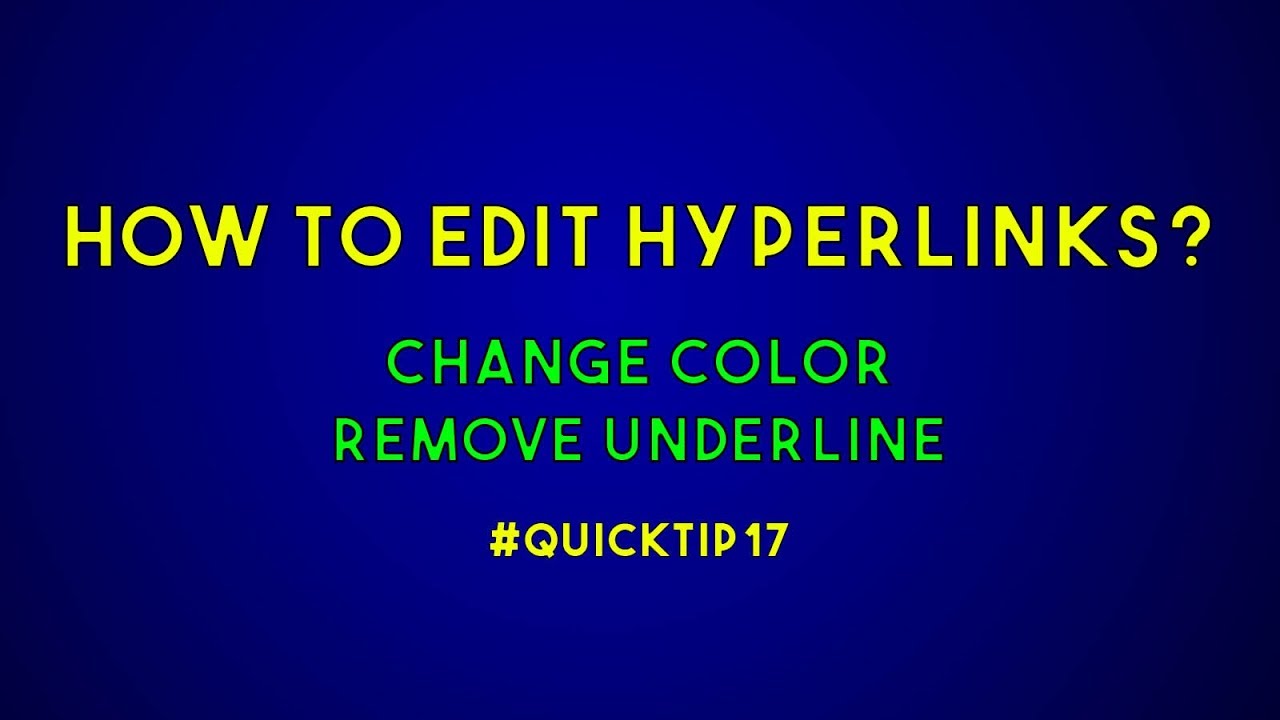 Solved How To Change Font Color For Hyperlinks 9to5Science Solved How To Change Font Color For Hyperlinks 9to5Science