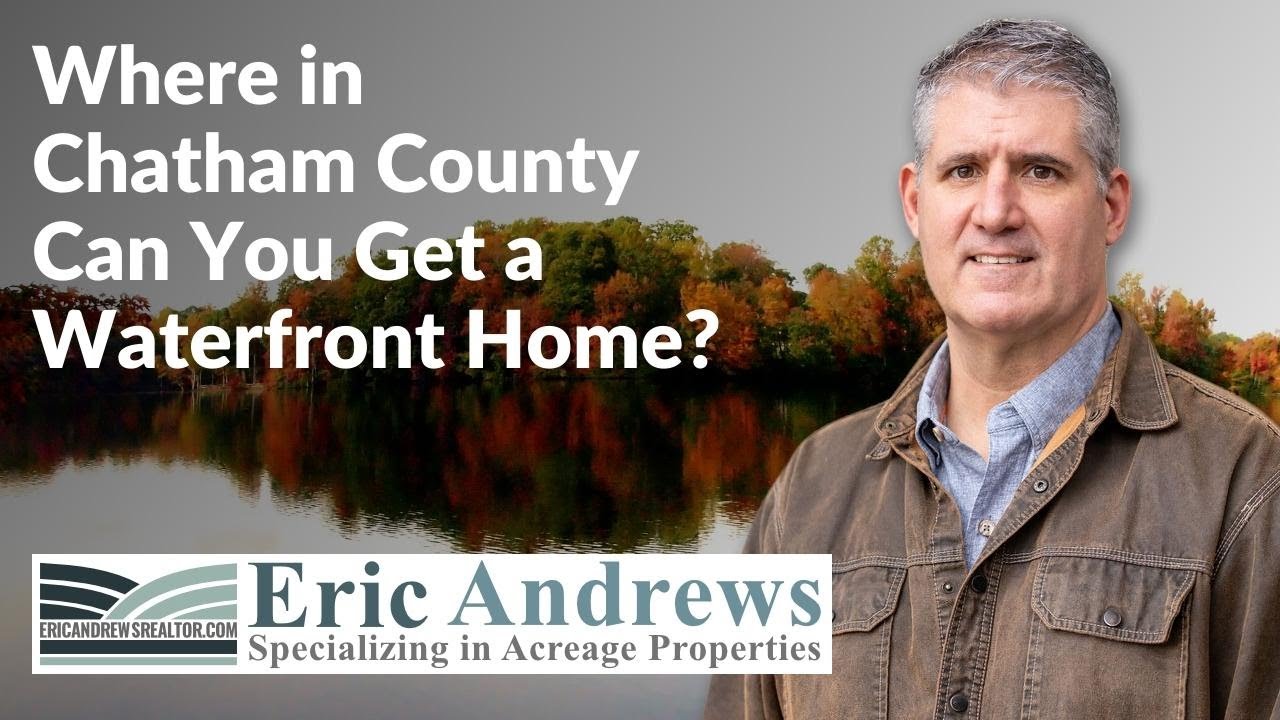 Where in Chatham County can you get a Waterfront Home? - YouTube
