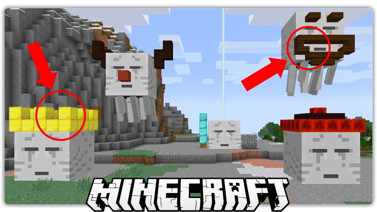 Minecraft | How to Decorate Ghasts in Survival Mode (Tutorial) - YouTube