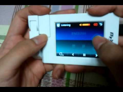 Electronic Dictionary, English Listening with DIXAU DX3 - YouTube