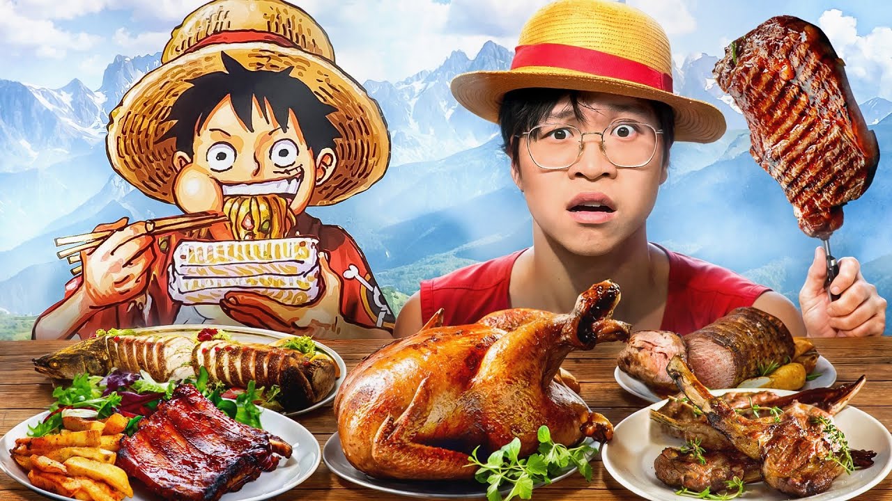 Eating ONLY One Piece Food For 50 HOURS - YouTube