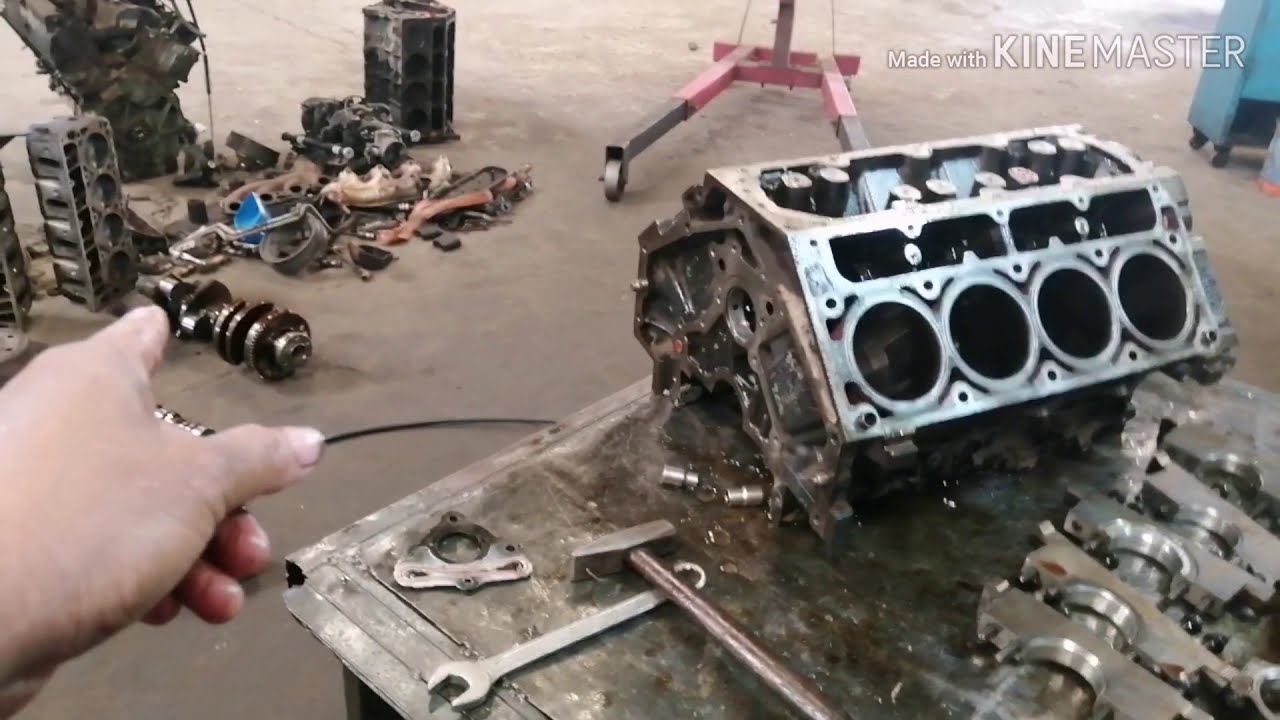 GMC YUKON 5.3 compelete engine rebuild - YouTube