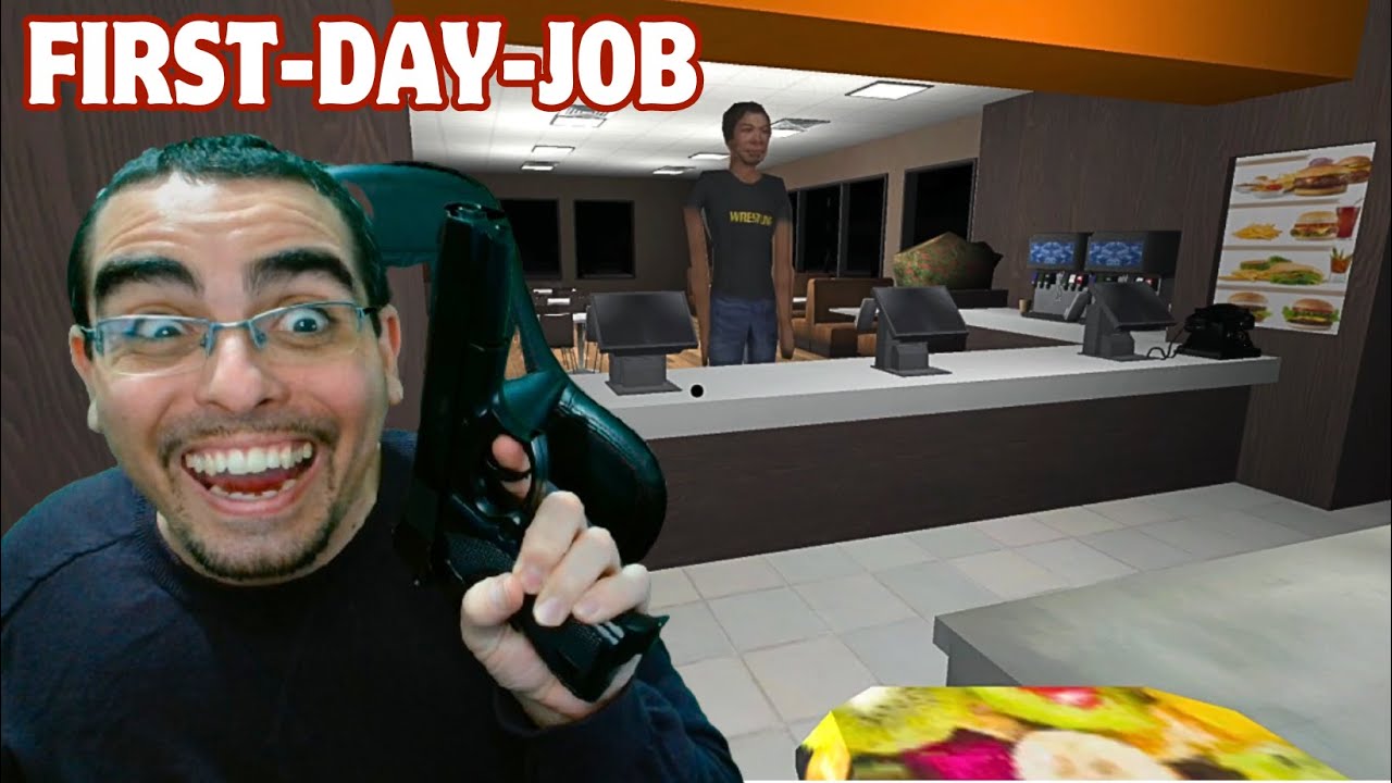 MI PRIMER DIA DE TRABAJO Y YA MATE A UN CLIENTE - FIRST DAY JOB- 3 ...