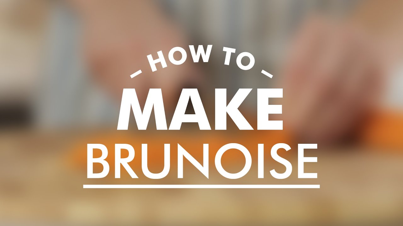How To Make Brunoise || Gastrolab Knife Skills - YouTube