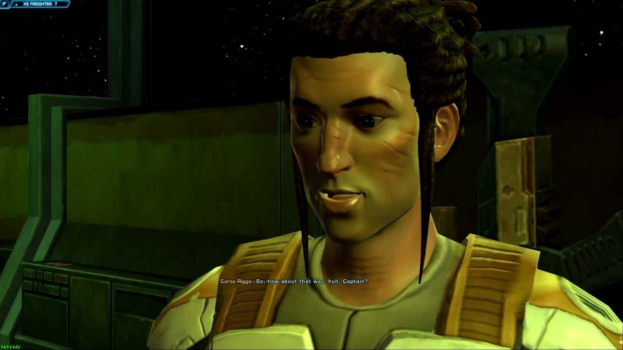 SWTOR Corso Riggs romance + story - YouTube