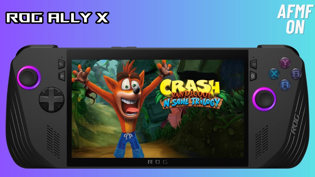 Asus Rog Ally X: Crash Bandicoot N. Sane Trilogy Gameplay All TDP ...
