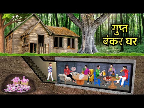 Secret Bunker House Garib Bahar Se Amir Andar Se Hindi Kahaniya Hindi Moral Stories Hindi Stories