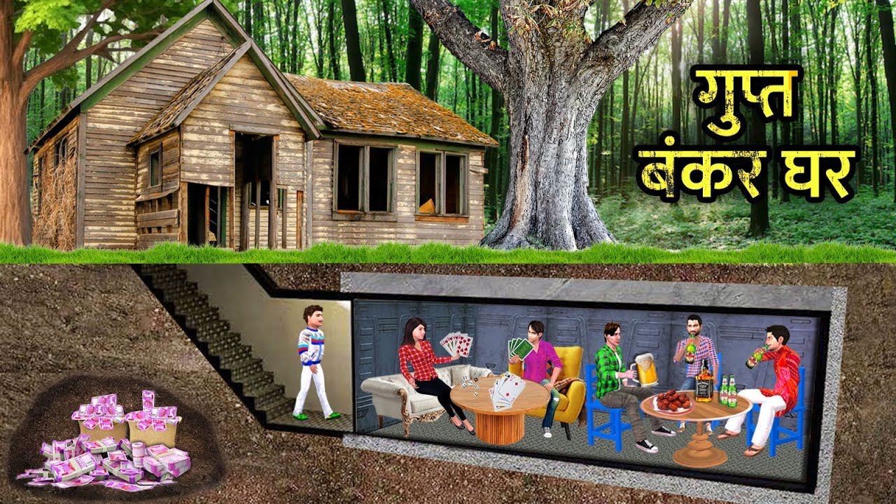 Secret Bunker House Garib Bahar Se Amir Andar Se Hindi Kahaniya Hindi ...