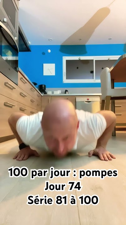 100 par jour : pompes - Jour 74 - Série 81 à 100 #motivation - YouTube