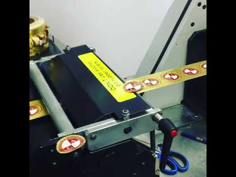 Embossing Press in Action - YouTube