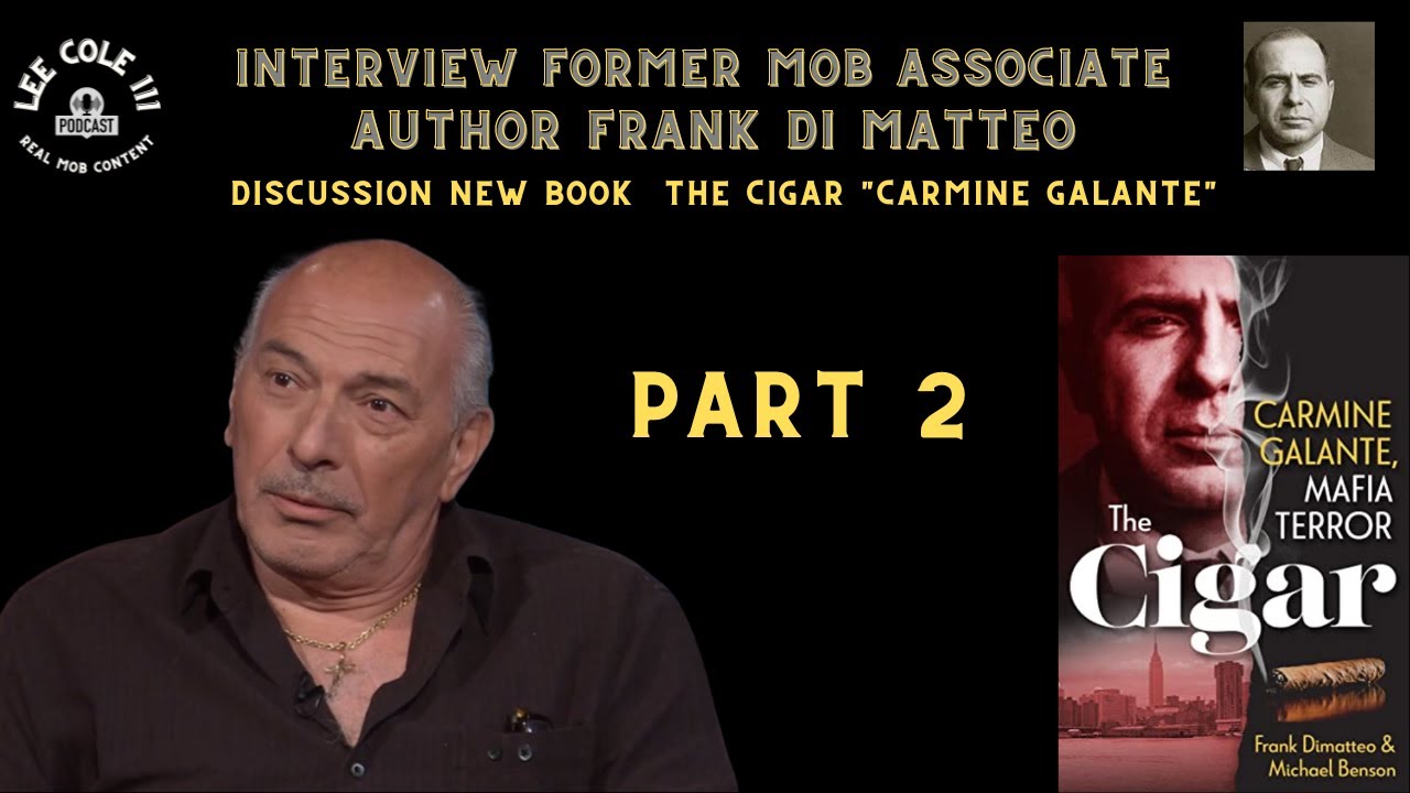 PART 2 Interview Former Colombo Associate Frank Di Matteo his new book ...