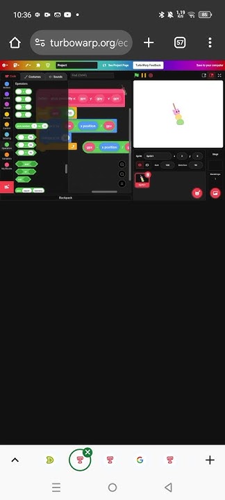 how to make a perfect move block like me!@FlamePlays2.0 @AstroDeiz #tutorial #scratch #turbowarp ...