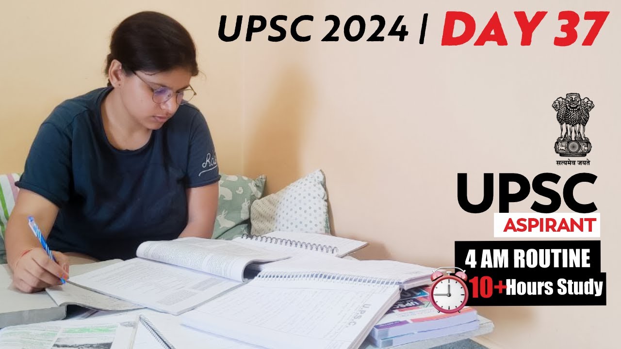 Day 37: My 4 AM Morning Routine for UPSC | Study Vlog | UPSC Aspirant's ...